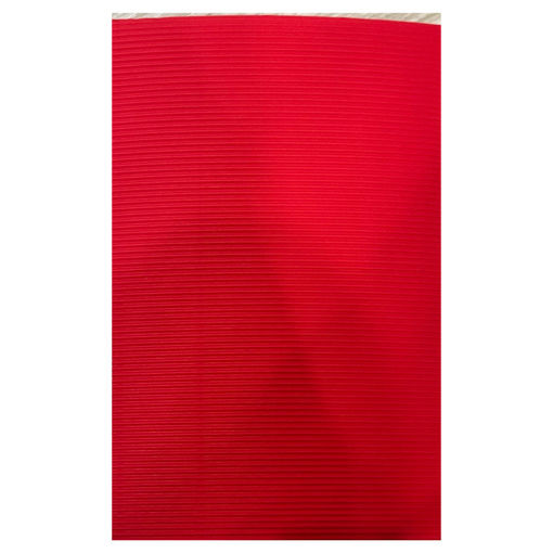Librairie Memoires. Corrugated Paper A4 Red Metallic