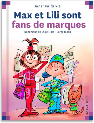 Librairie Memoires. BD Max et Lili Sont Fans De Marques